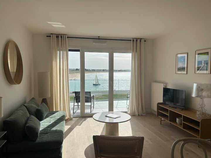 Appartement Dernier éTage Avec Terrasse Vue Mer - Barneville-Carteret