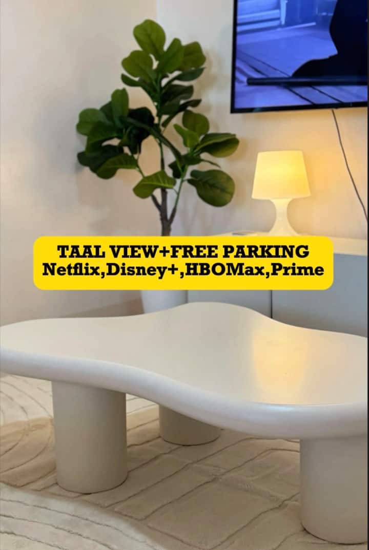 Spacious Condo+taal View + Free Parking - Tagaytay