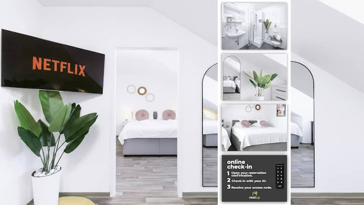 Nestup: Central | Smarttv | Kitchen | Deluxe Bed - Kassel