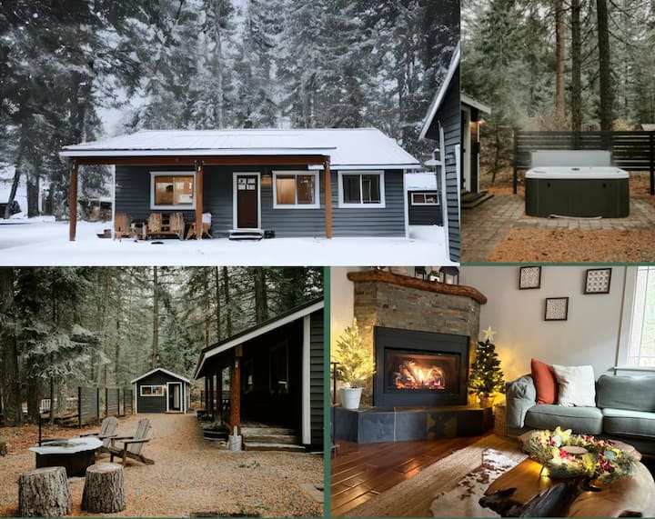 Hot Tub•game Room•firepit•king Beds•sleeps 8-10 - Roslyn, WA