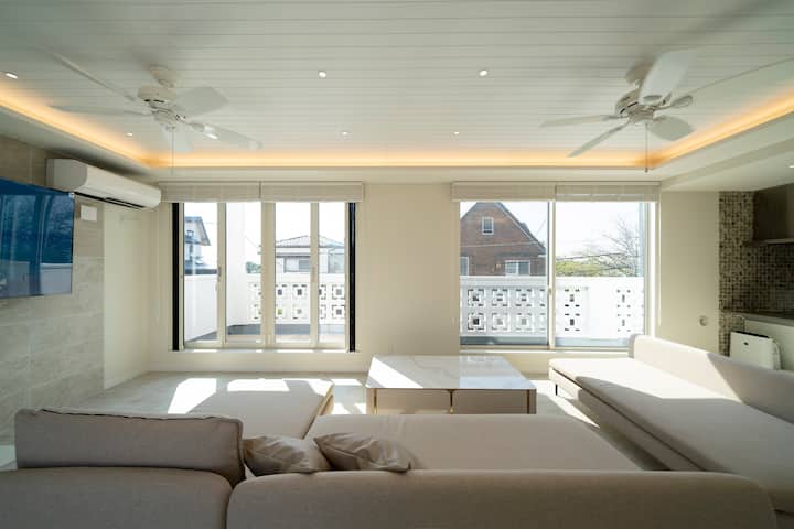 Resort Villa｜max 8 Ple｜rooftop | Walk To Beach - Enoshima