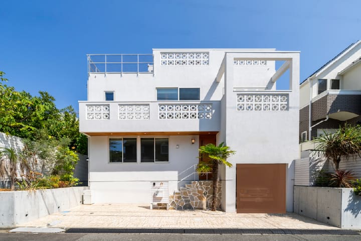 Resort Villa｜max 8 Ple｜rooftop | Walk To Beach - Enoshima