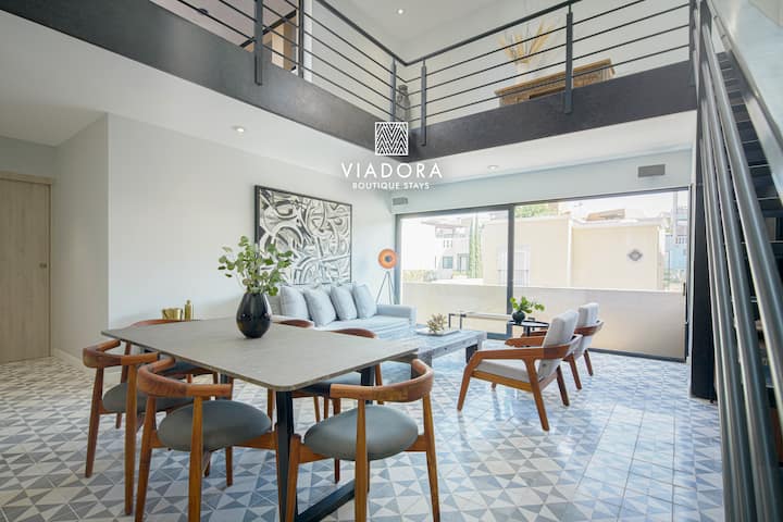 Double-height Rooftop Casita In San Miguel - San Miguel de Allende