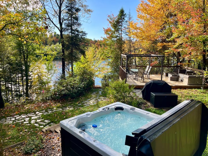 Au Bord Du Lac Alain - Chalet Avec Quai Privé - Quebec