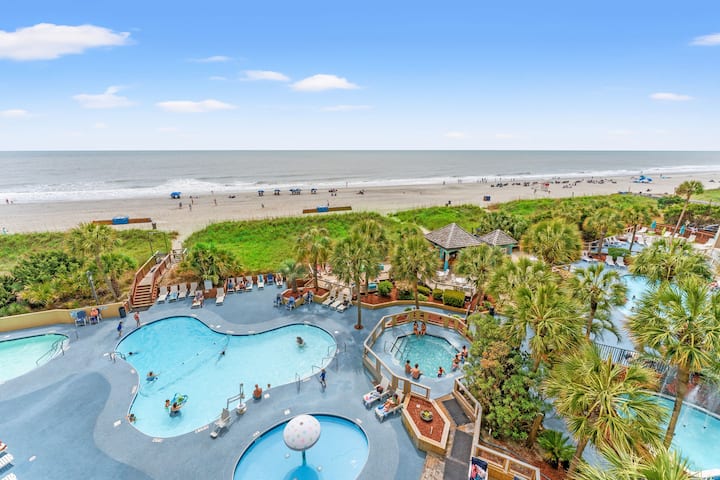 Oceanfront, Tropical View @ Beach Cove Resort - North Myrtle Beach, SC