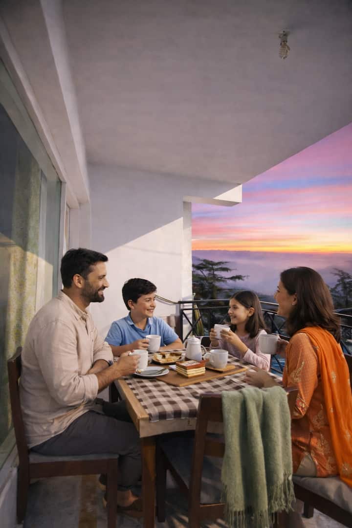 Mall Road 2bhk •Valley View •Free Parking•balcony - Mussoorie