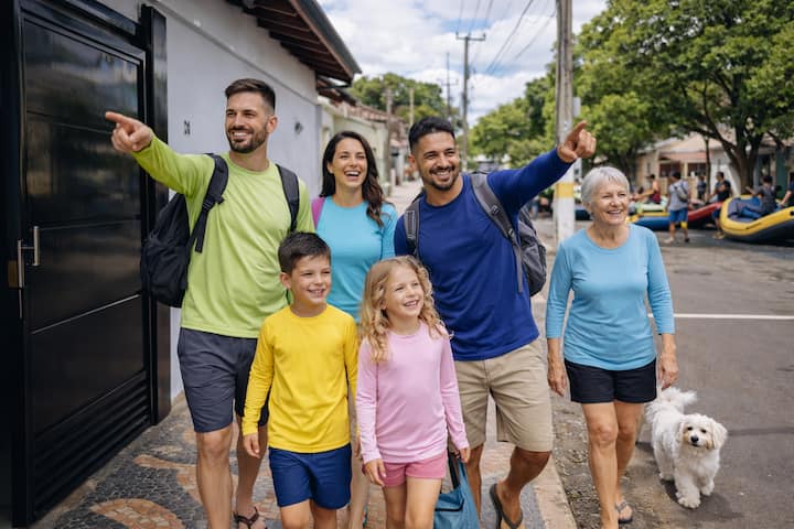 Casa Na Rua Das Agências | Tudo A Pé - Brotas