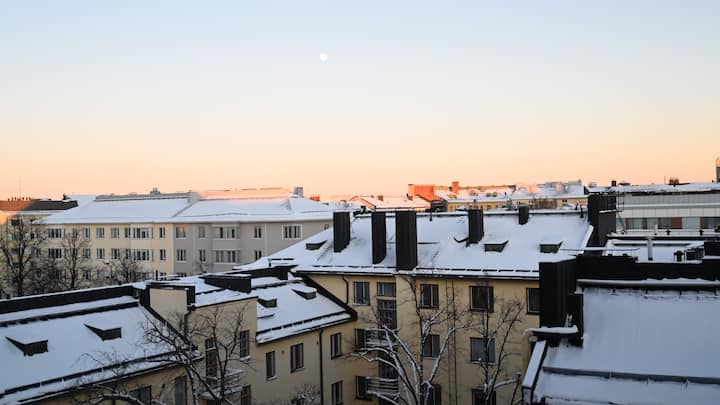 Cozy Apartment In Vibrant Kallio - 헬싱키