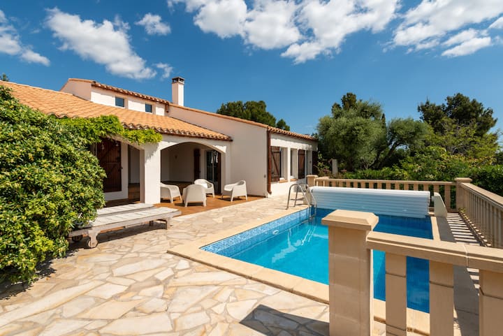 Villa De Charme Avec Piscine, Clim & Vue Mer/étang - Fitou