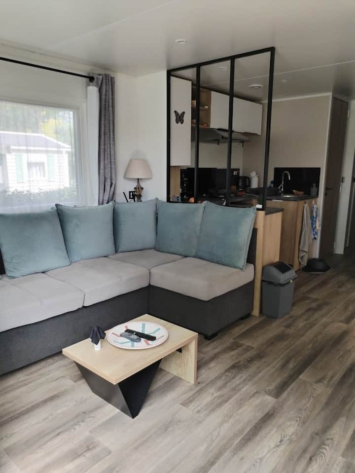 Mobilhome N°599 3ch Vue Sur La Forêt Camping 4* - Gastes