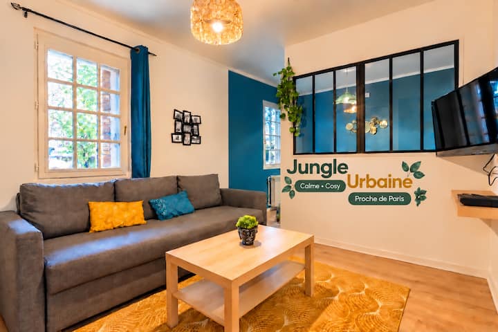 Jungle Urbaine  Calme & Cosy  Proche Paris - Chilly-Mazarin