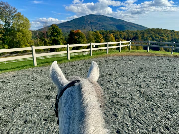 Antique Farmhouse With 
Spectacular Mountain View - Claremont, NH