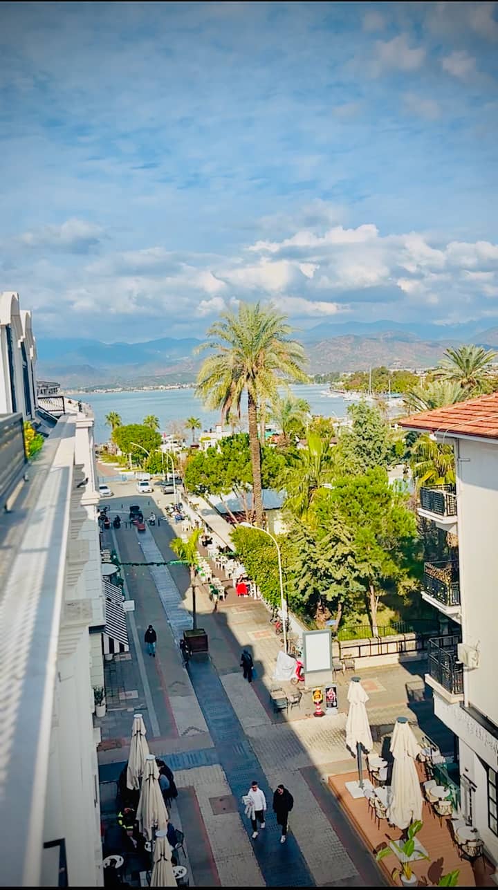 Fethiye Merkez|deniz Manzaralı|yürüme Mesafesi 2+1 - Fethiye