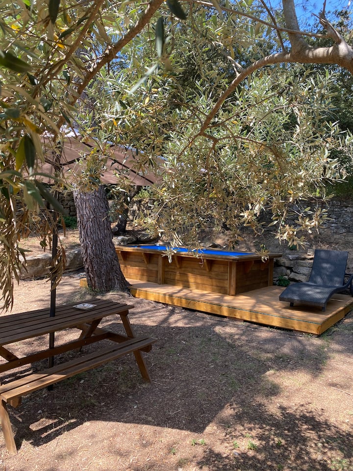 Bungalow Cosy Varois Avec Piscine Soleil Nature - Pourrières