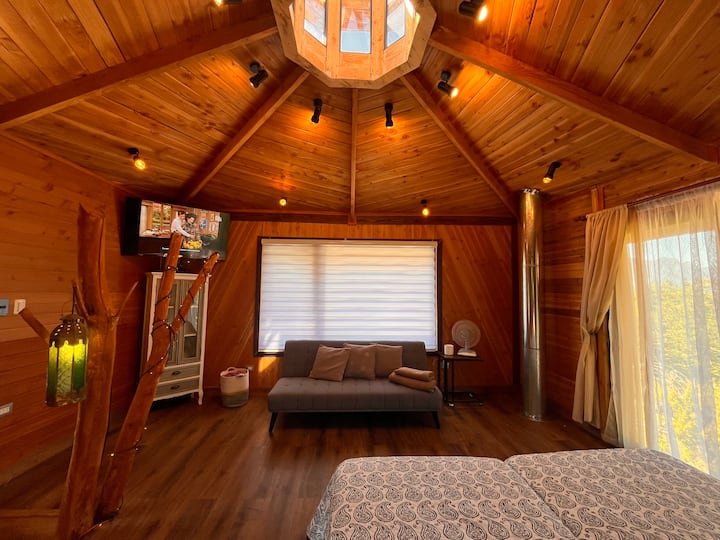 Cabaña Aldea, Rústica Y Mágica. - Pucón