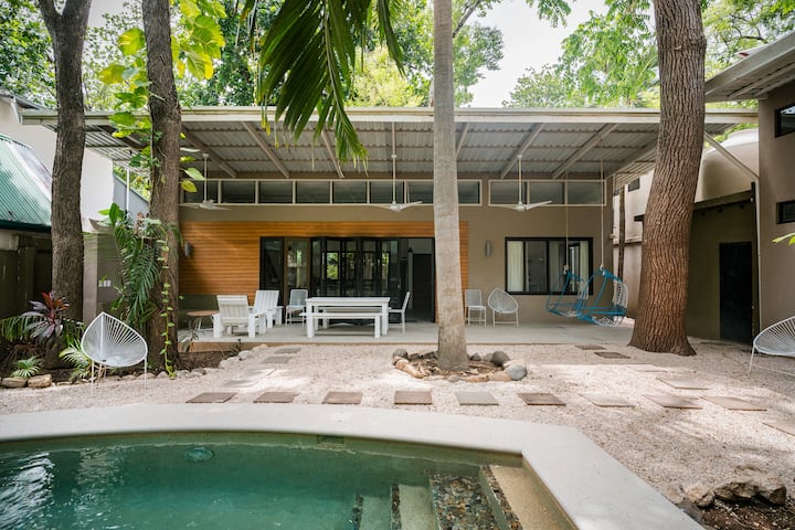 Pool Villa | 4 Min Walk To Beach - Nosara