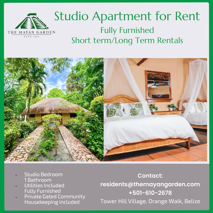 1 Bedroom Studio Apartment - Belize