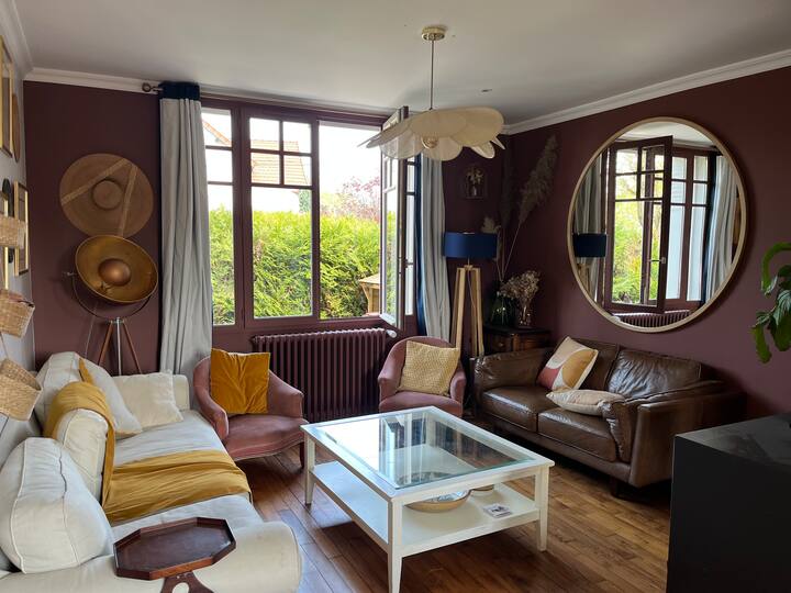Maison Familiale Avec Piscine Chauffée - Bois-le-Roi
