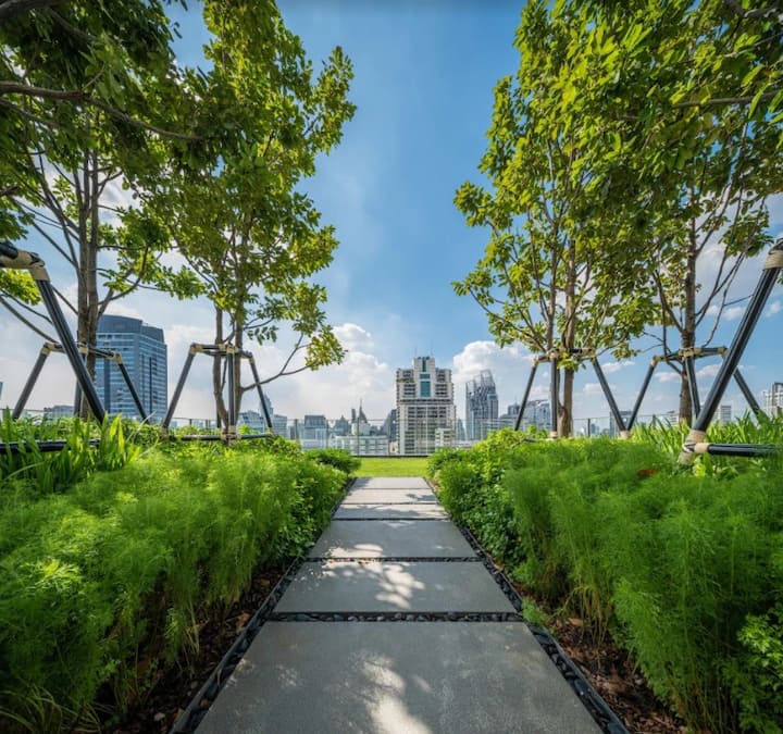 月租Crypto特惠asok市中心1bed近大商场、地铁近诗纳卡琳威洛大学2 - Bangkok