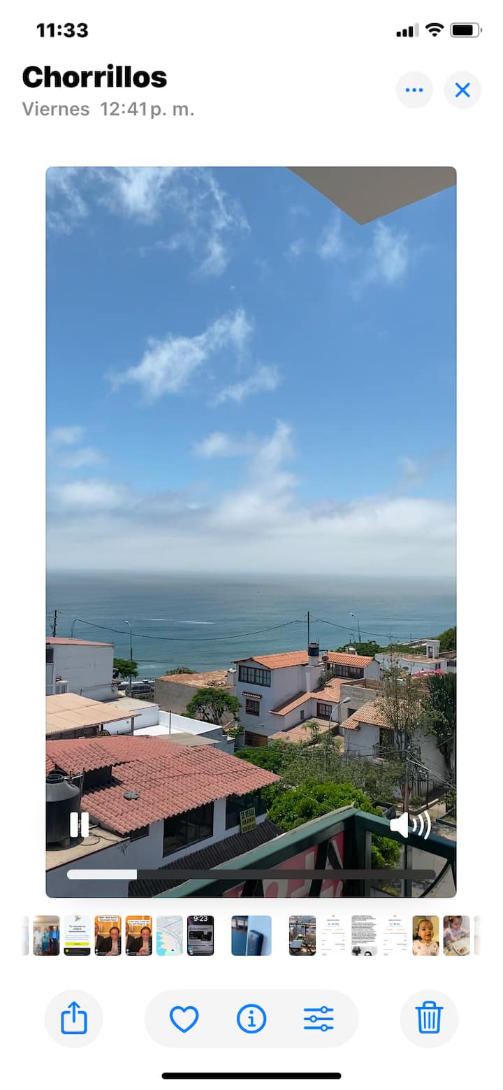 Ve Las Nubes, El Mar Y El Crl A 1 Cdra De Barranco - Lima