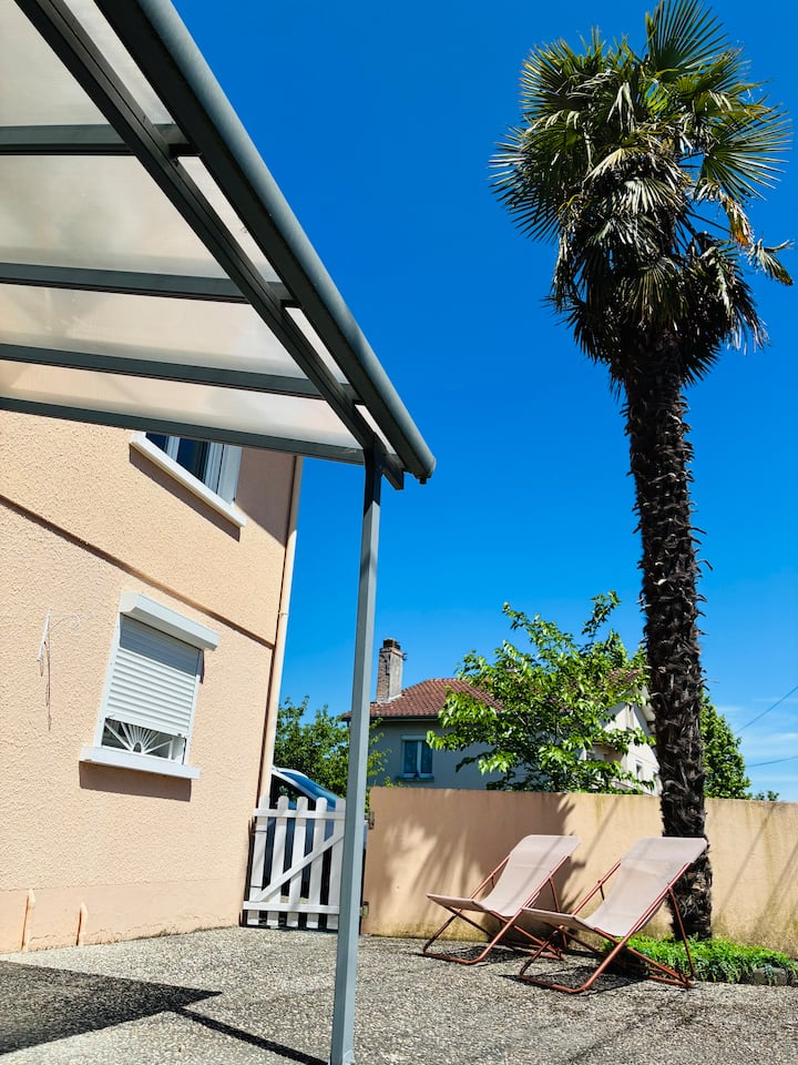 Rez De Villa Pour 4 Pers-terrasse -2 Tv -Wifi - Dax