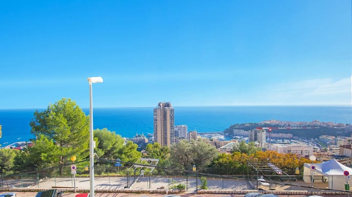 Vu La Mer De Monaco - Plage de Monaco (Larvotto)