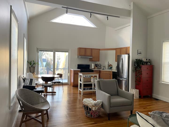Harvard/mit Bright 1 Br + Loft - Cambridge