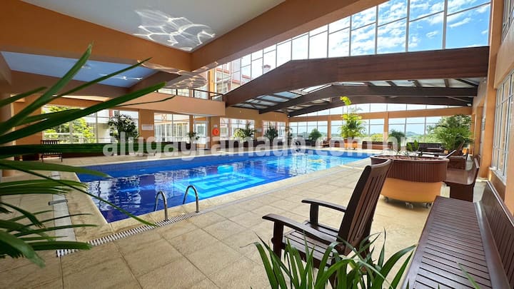 Piscina Térmica, Hidros E Sauna Centro Gramado 402 - Gramado