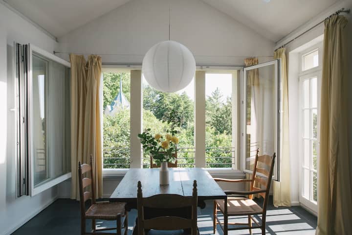 Remise Loft: Balkon, Loggia-fenster & Wasserzugang - Werder