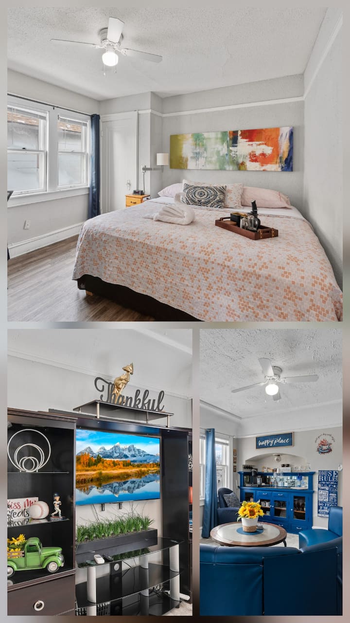 1 King Bed/ Top Location/ Free Parking/free Wifi - Milwaukee County Zoo, Milwaukee