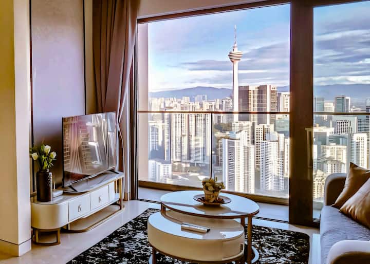 Panoramic Kl Skyline | Corner 2br 2ba W/ Balcony - Kuala Lumpur