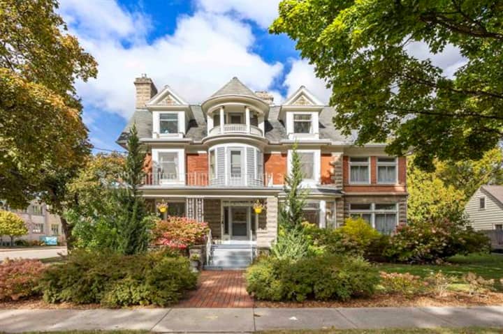 Grand 3 Story Historic Character Home On City Park - Appleton, WI