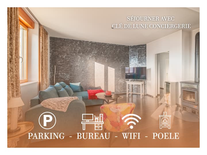 La Perle Isolée - Appartement Indépendant 200m² - Pontarlier