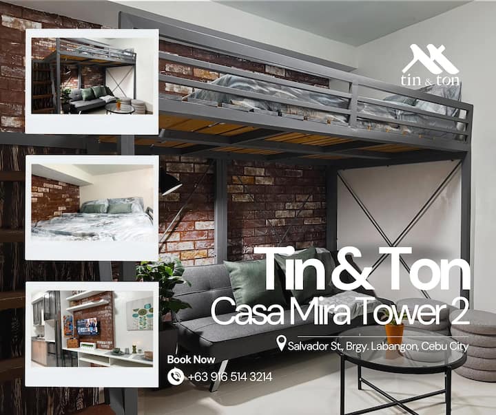 Studio Unit, Casa Mira Tower 2, Labangon - Tin&ton - Cebu