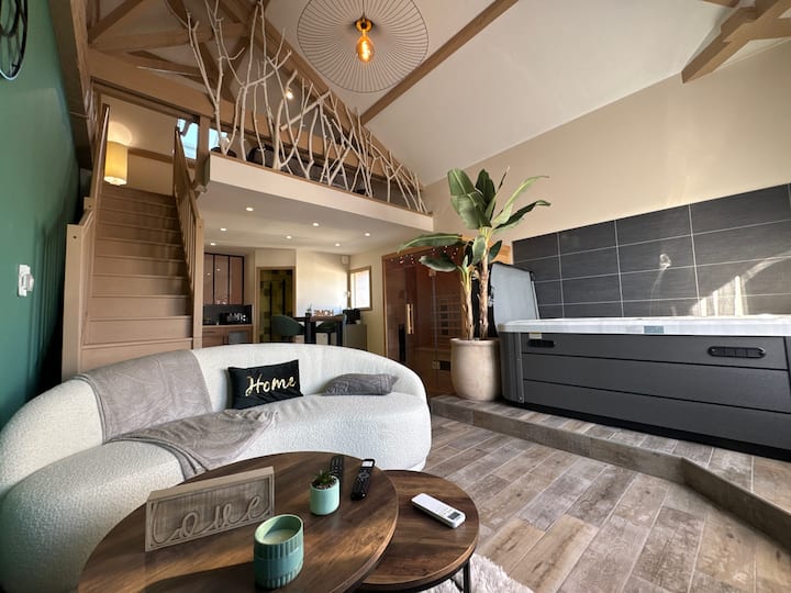 Exotique Love Jacuzzi-sauna - Ain