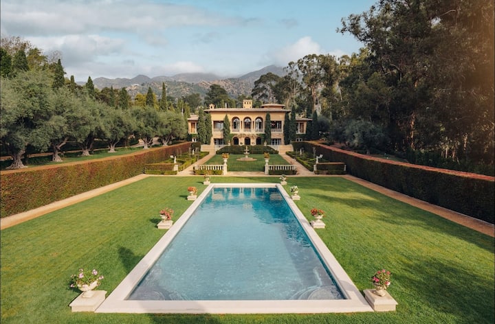Private Italian Villa Estate - Montecito, CA