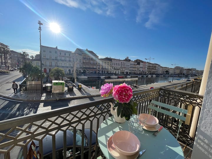 Appartement D’exception-vue Sur Le Canal Royal - Sète