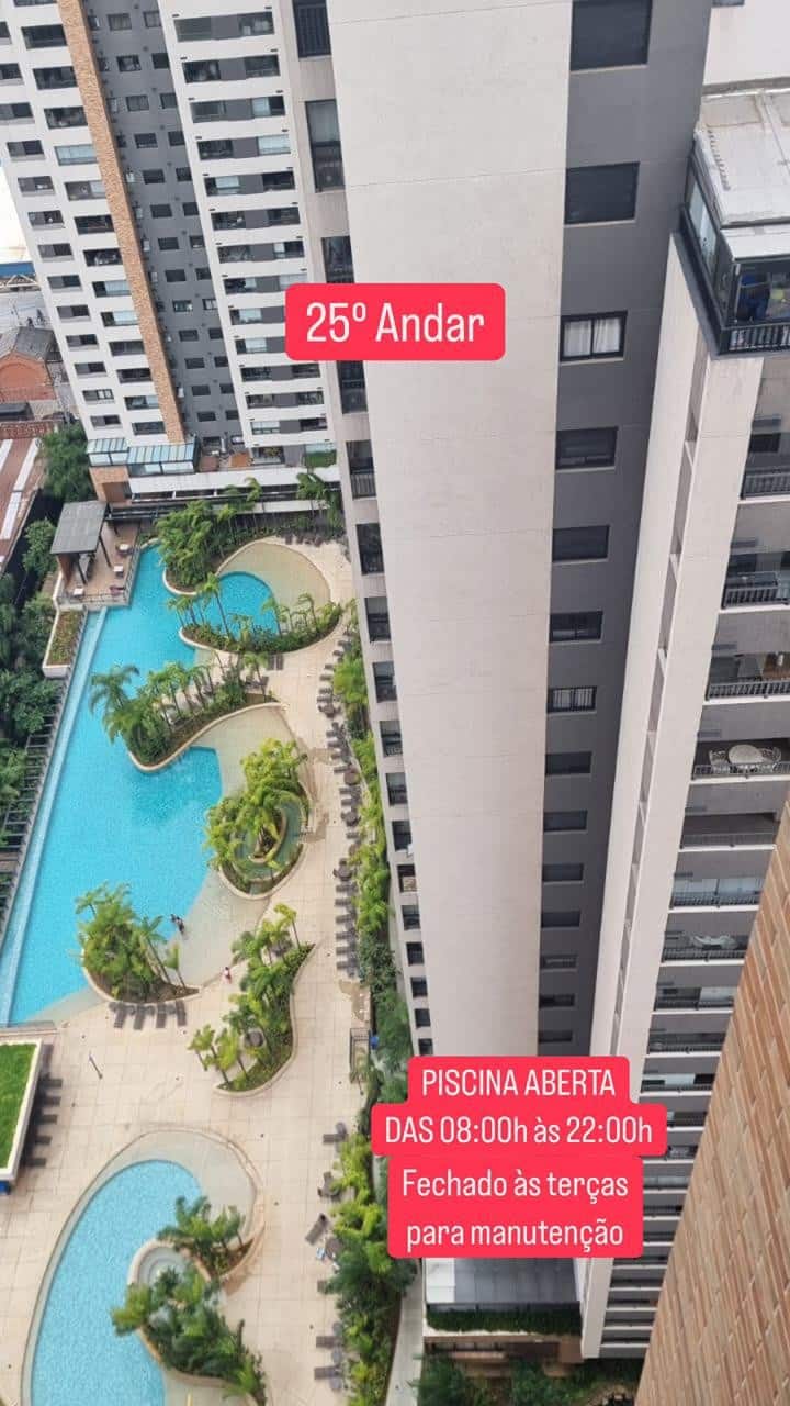 Resort Brás-02 Ar Cond-01 Vaga - Brazilië