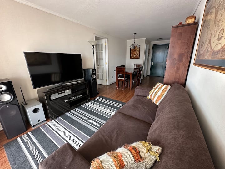 Departamento Familiar ÑUñoa Con Estacionamiento - Santiago