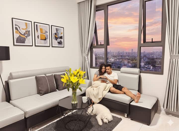 Picity | Cozy 2br Apt Work Desk, Pool, 30m Airport - Thuận An