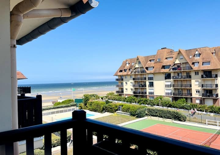 T2 Vue Mer- Accès Direct Plage - Cabourg