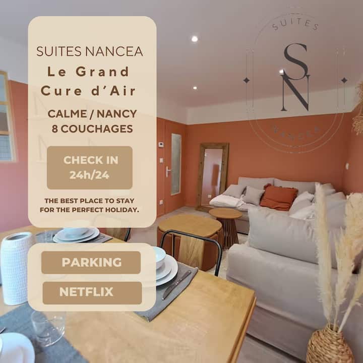 Le Grand Cure D'air - Nancy - 8 Pers - Laxou
