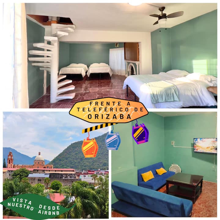 Right In Front Of Orizaba's Cable Car - Orizaba