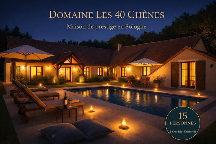 Domaine En Sologne Les 40 Chênes - Salbris