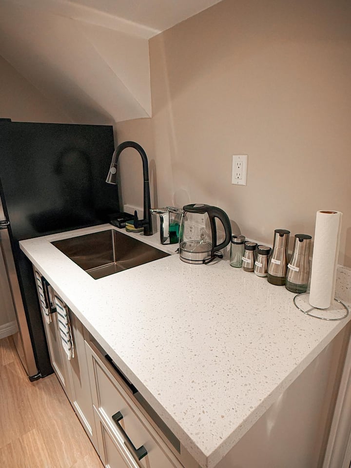 The Escaped Room: Modern Suite W/ On-site Parking - Ajax