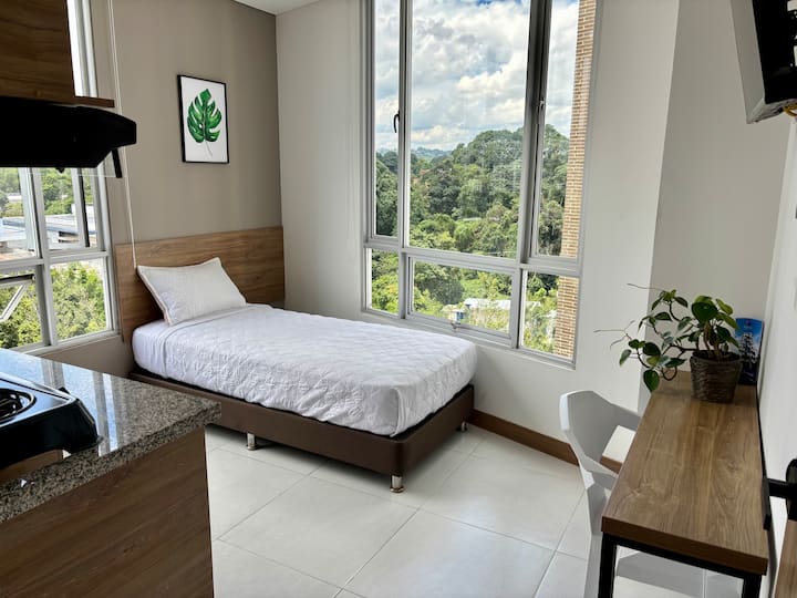 ¡Apartamento+coworking Plaza U! - Dosquebradas