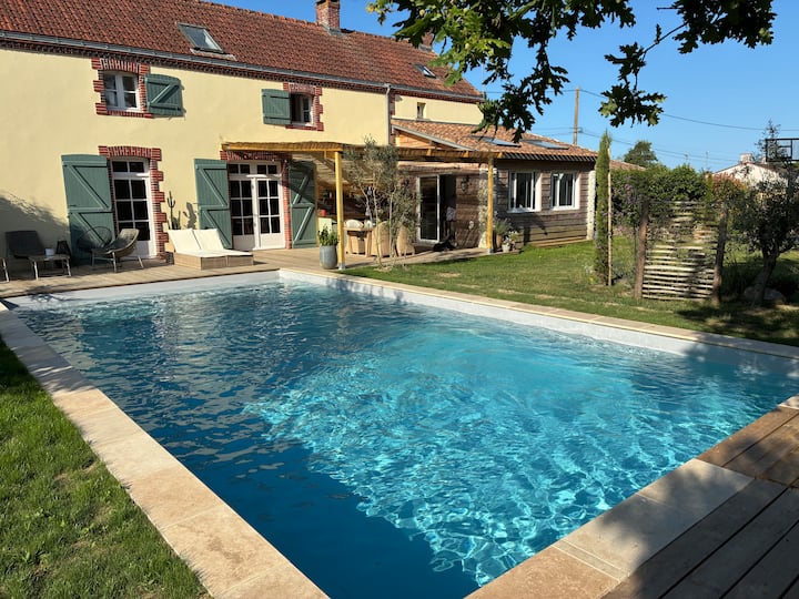 Jolie Maison Pornic Avec Piscine, L’echappée Belle - Pornic