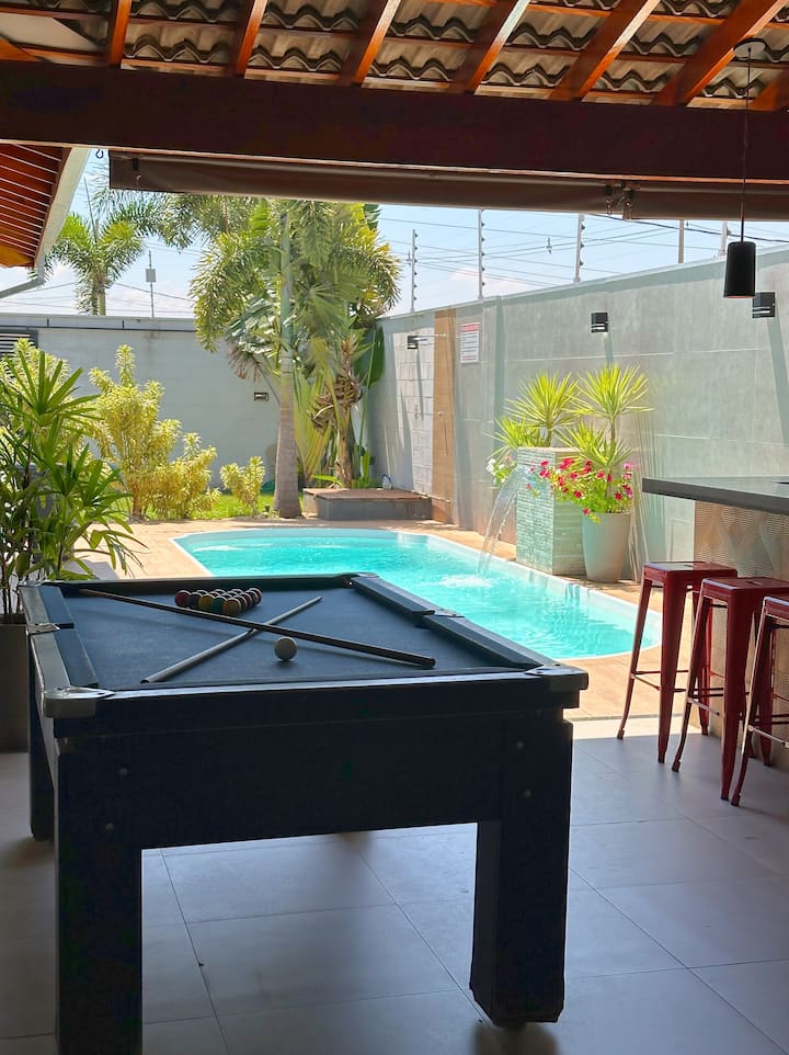 Refúgio Perfeito Com Piscina + Ar-condicionado - Sumaré