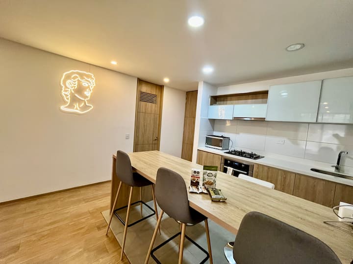 Premium Loft En Usaquen Con Arte - Bogotá