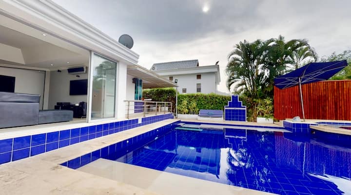 El Peñón Casa Exclusiva Piscina Privada 4 Hab Wifi - Girardot